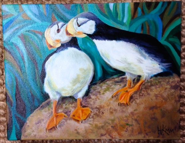 Heather’s Paintings | Andrew's View of the Week