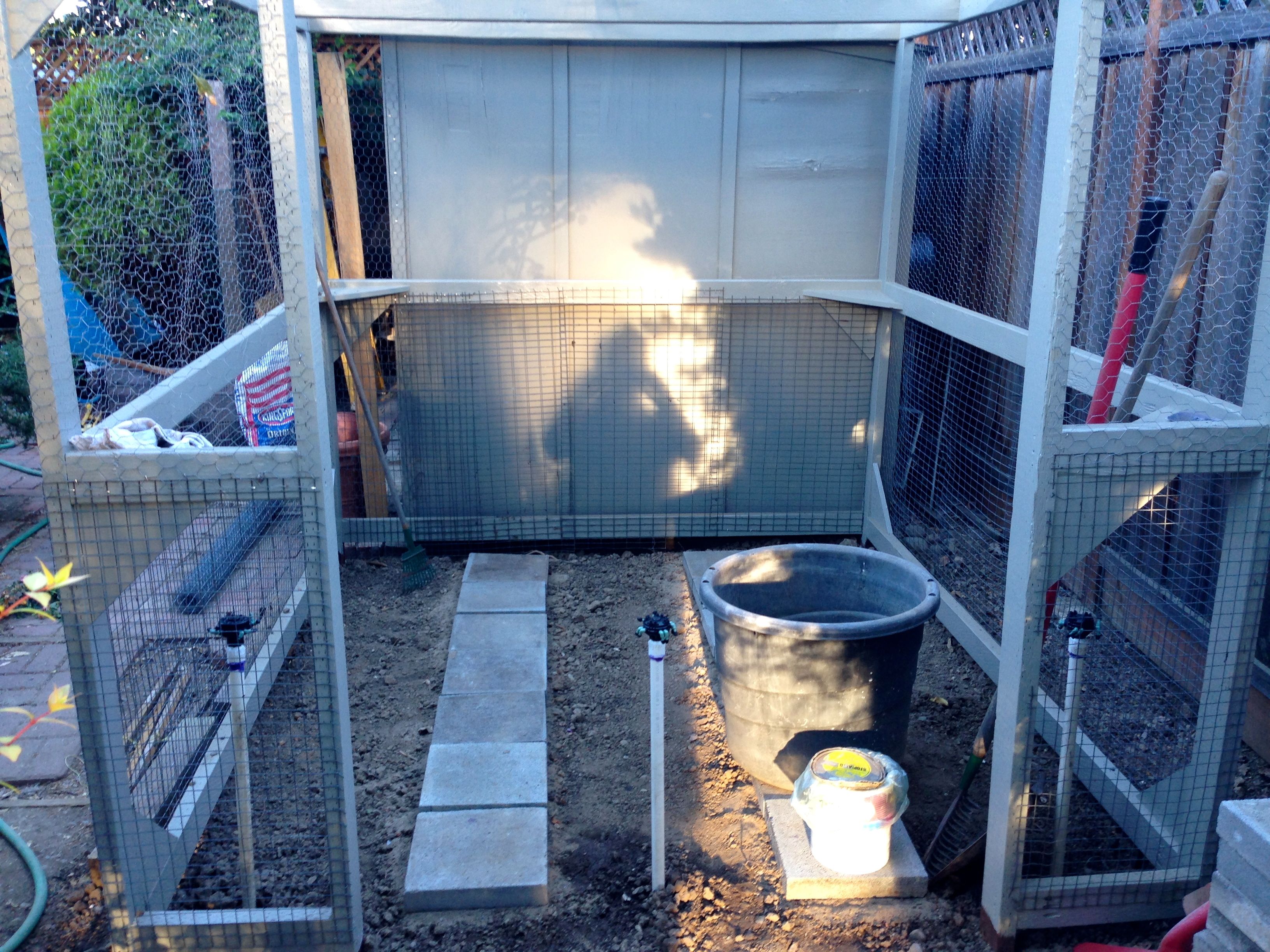 Wednesday Working – Caged Garden | Andrew's View of the Week